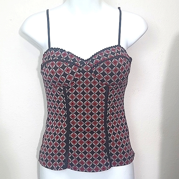 My Michelle | Tops | Camisol Shell Tank Top Adjustable Sweetheart Neck ...